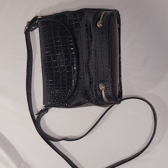 Jane Shilton japelle | Bags | Japelle By Jane Shilton Black Patented ...